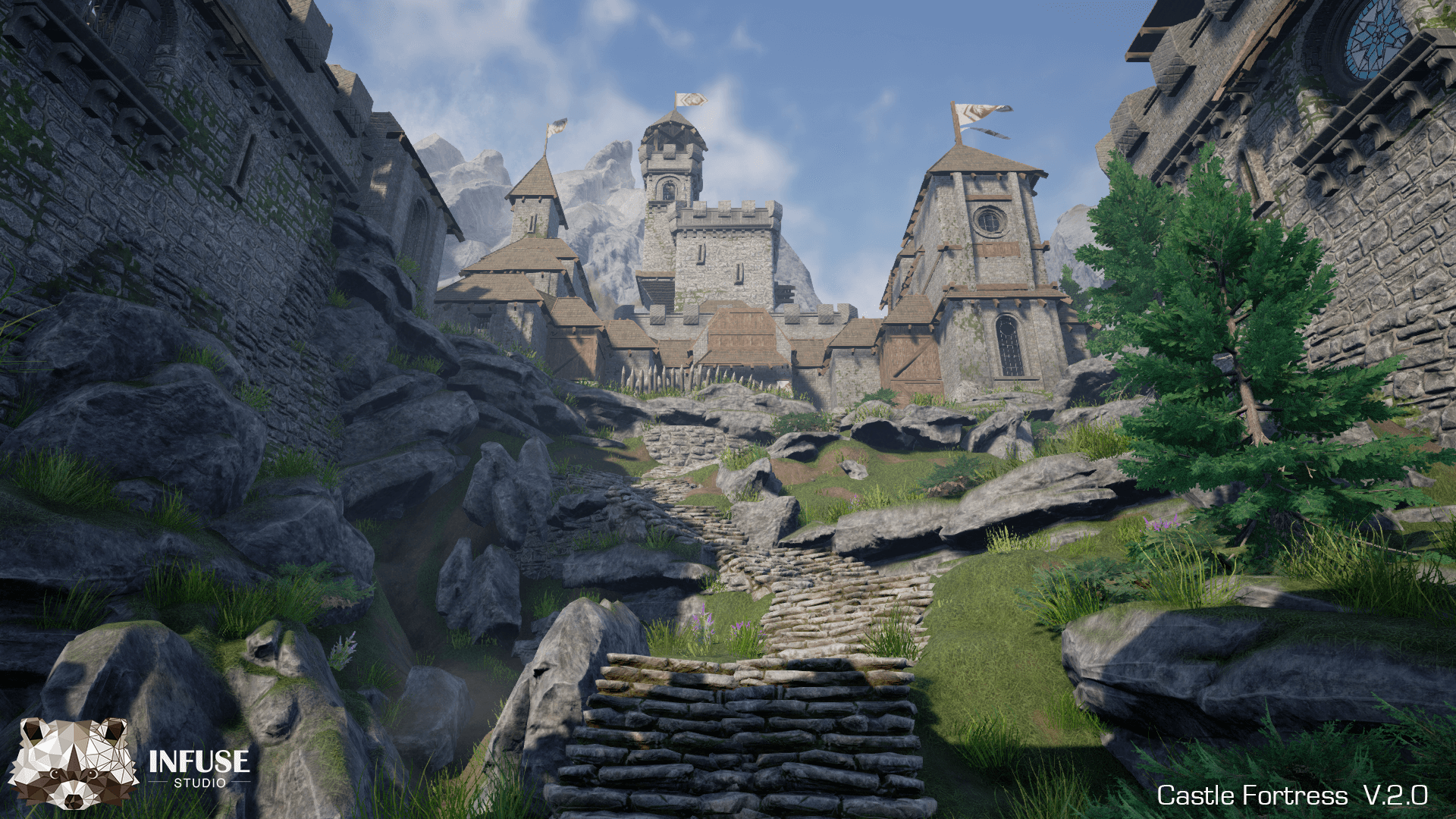 Unreal Engine Marketplace – Castle Fortress | Free Download Unreal ...
