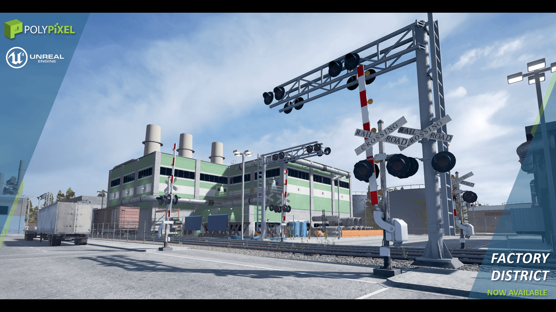Unreal Engine Marketplace – Factory District | Free Download Unreal ...