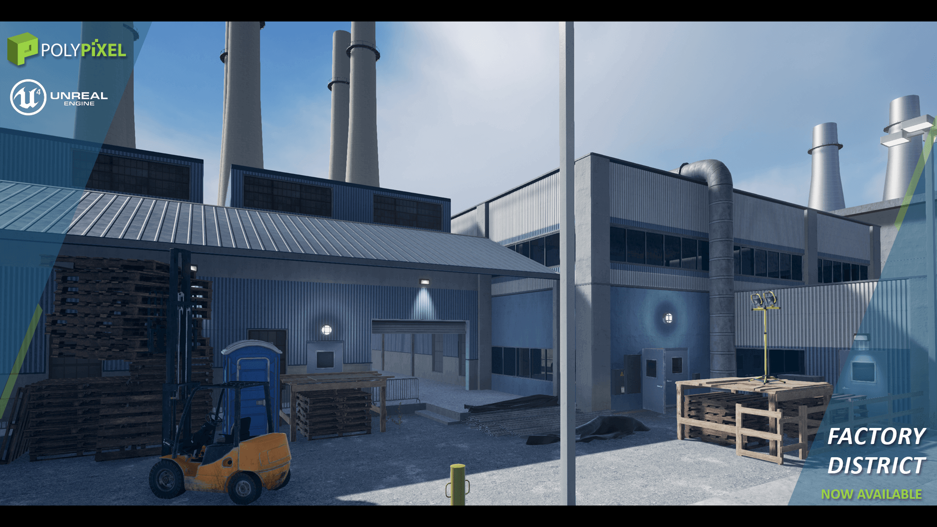 Unreal Engine Marketplace – Factory District | Free Download Unreal ...