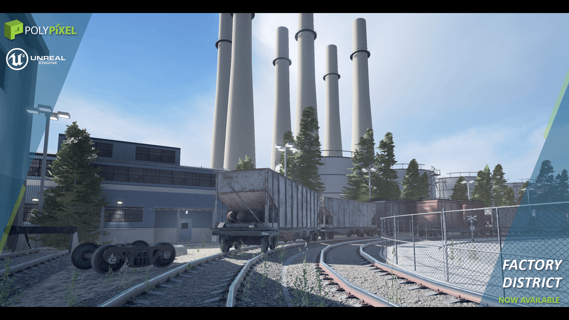 Unreal Engine Marketplace – Factory District | Free Download Unreal ...